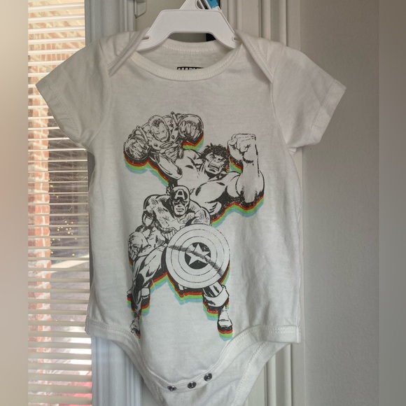 Marvel | One Pieces | Marvel 6month Short Sleeve One Piece Hulk Captain ...